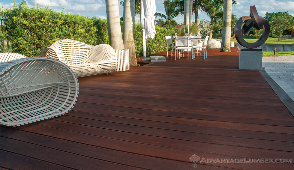 Wood Decking Materials - Advantage Hardwood Decking Benefits