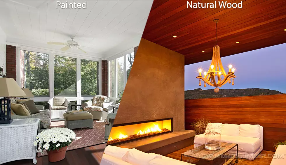 Wood Ceiling Planks – Custom Tongue & Groove Ceiling Planks