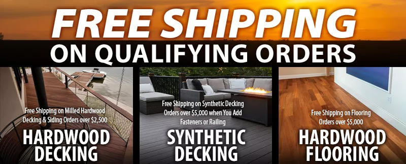 Hardwood Decking FAQ - How-To Order Decking
